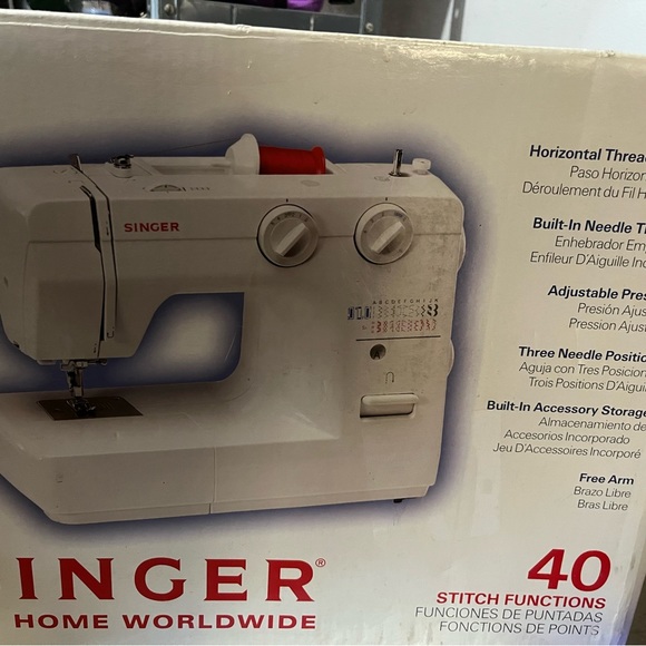 Singer | Other | Singer Portable Electric Sewing Machine Model 12 40 ...